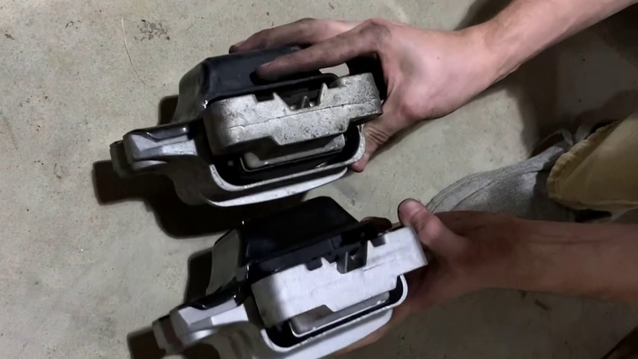 Motor mounts mk5 Jetta/ golf 2.5 - YouTube