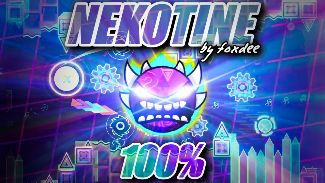 [mobile] NEKOTINE 100% | EXTREME DEMON | GDDL TIER 23 | Geometry Dash ...