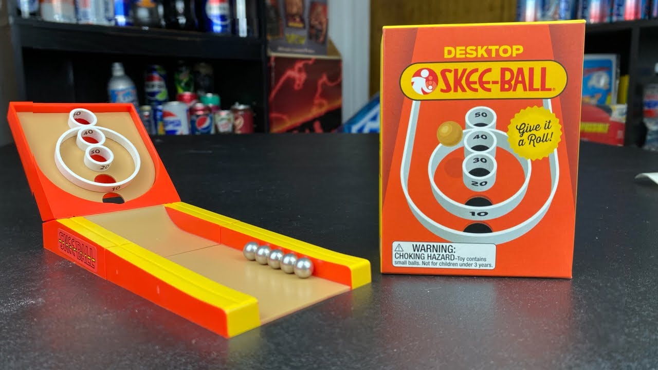 Desktop Skee-Ball Unboxing and Demonstration - YouTube