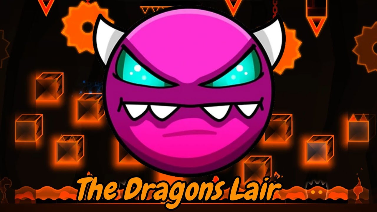 Geometry Dash 2.11 - [105] The Dragons Lair by NukeNacho - All Coins ...