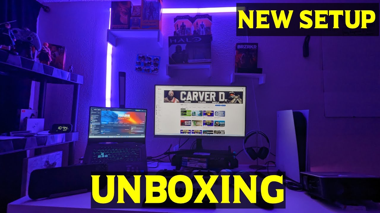 NEW SETUP | UNBOXING - YouTube