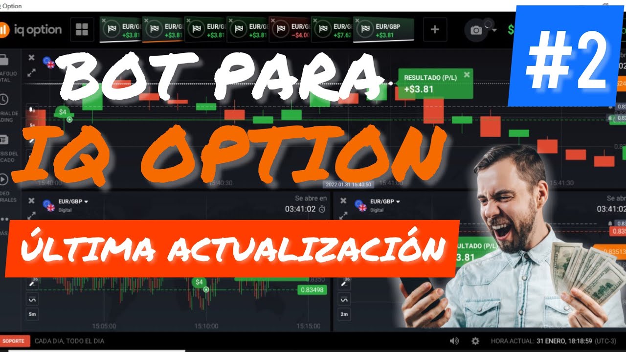 EL MEJOR BOT PARA IQ OPTION 🤖 GANA DINERO EN AUTOMÁTICO EN EL MERCADO ...