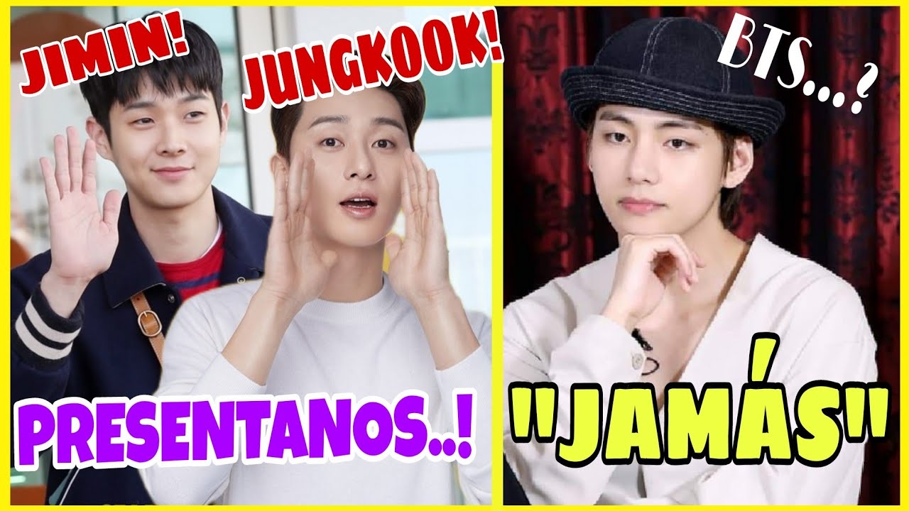Esta es la razón por la que Tae NUNCA presenta a BTS a sus amigos - YouTube