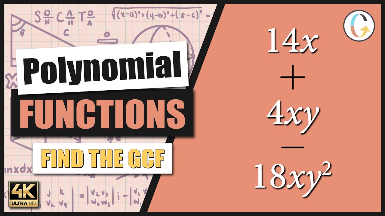 How to find the greatest common factor of a polynomial - YouTube