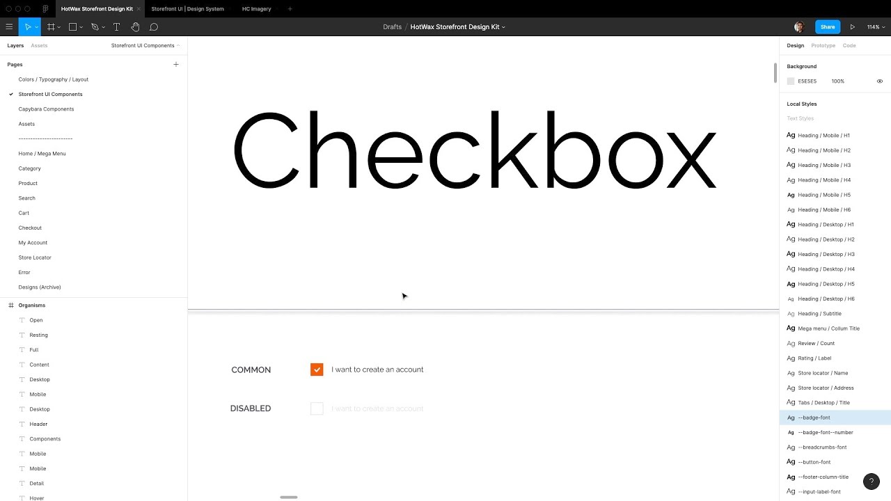 Storefront UI Figma - Checkbox - YouTube
