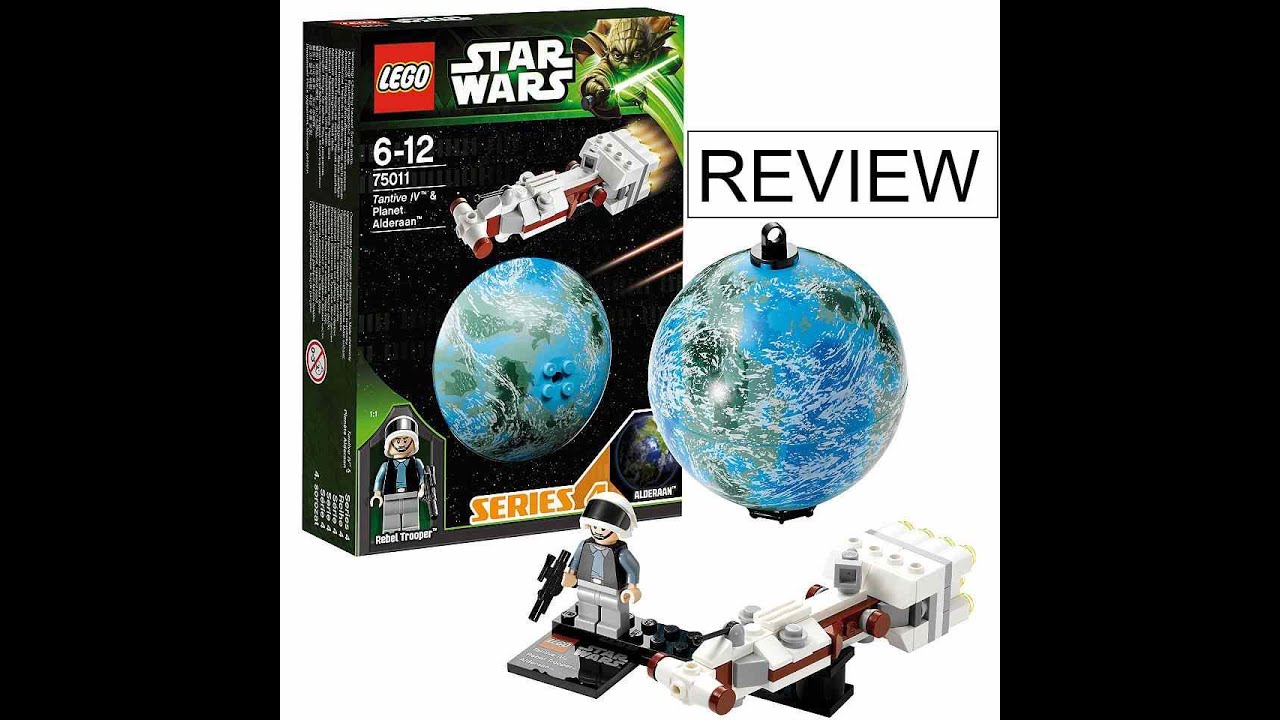 Lego Star Wars Planets Series 4 Tantive IV & Alderaan 75011 Review ...