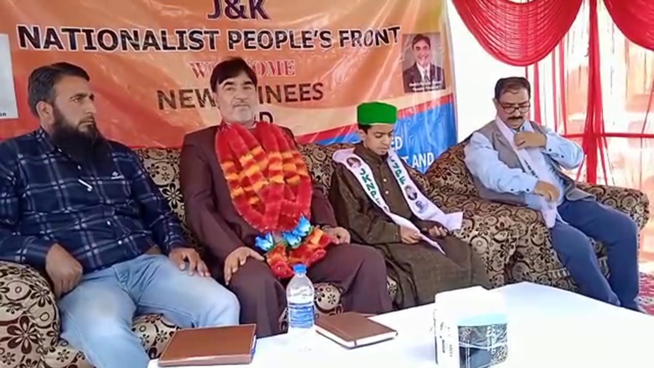 Amid Separatists Call For Shutdown, JKNPF Holds First Ever Political ...