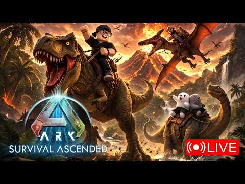 🔴LIVE - PENYU ESPORT KEMBALI KE HUTAN PENUH DINOSAURUS DI ARK: SURVIVAL ASCENDED