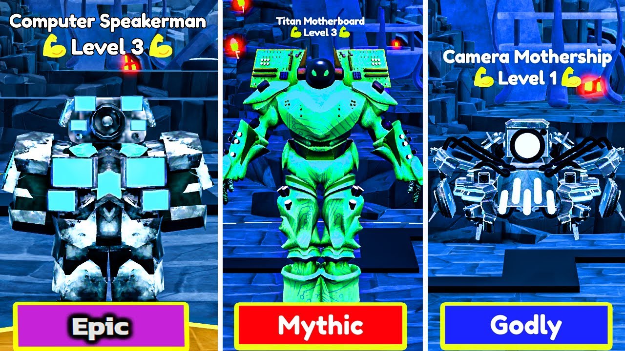 Computer Speakerman Vs Titan Motherboard Vs Camera Mothership Vs ...
