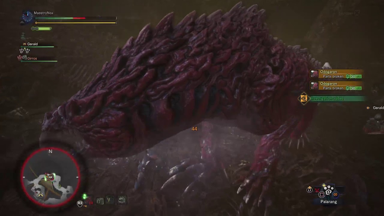 Monster Hunter World - High Rank Odogaron Solo 4'49 (SnS) - YouTube