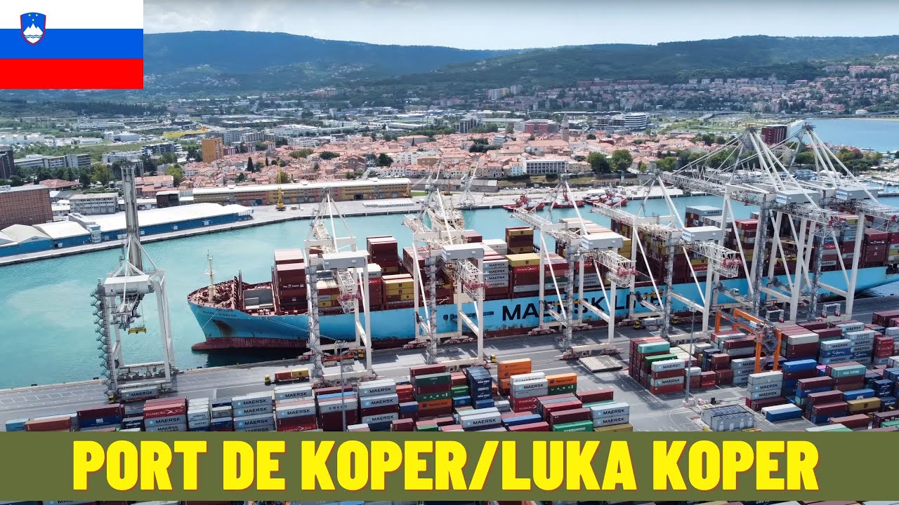 Port de Koper/Luka Koper Slovenia - aerial view in 4K - YouTube