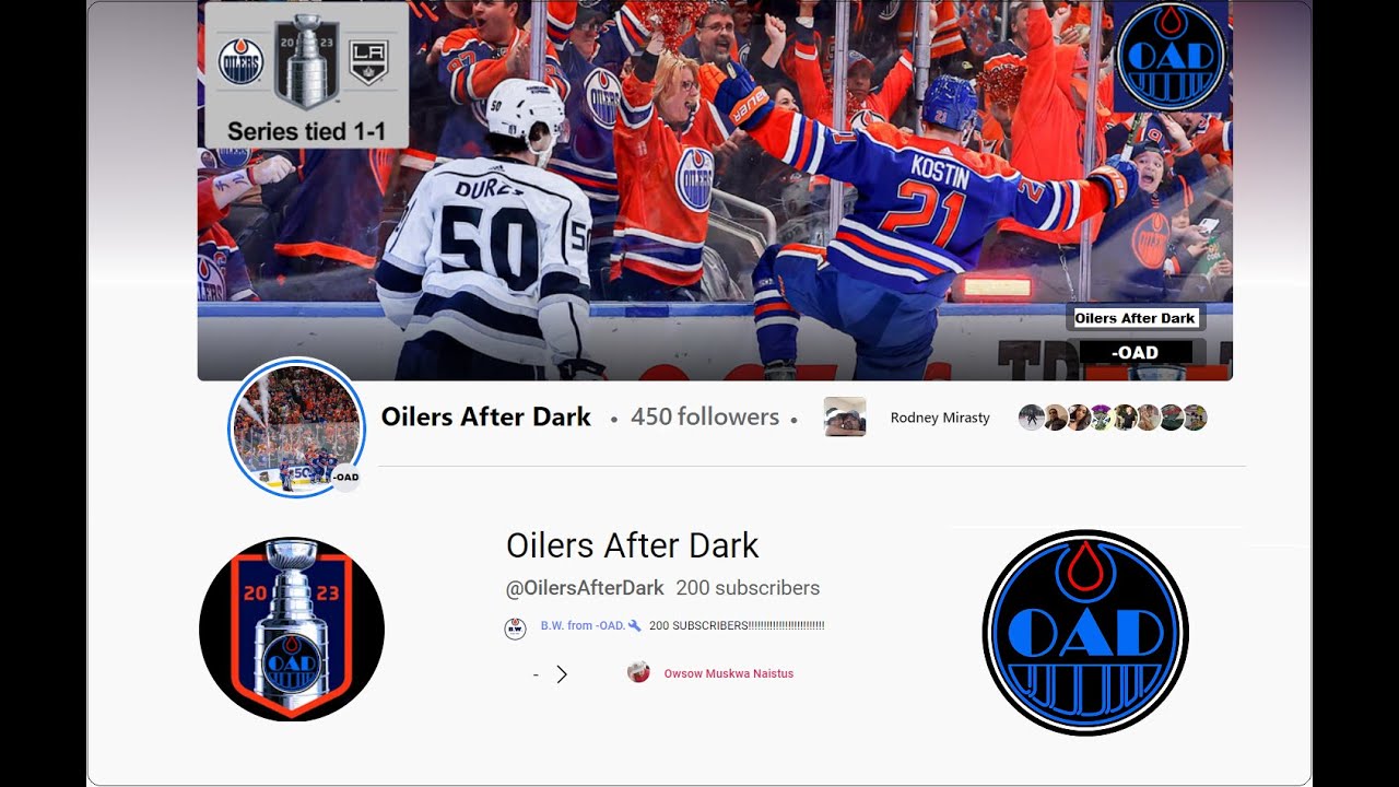 -OAD Playoffs: Round 1, Game 2 Oilers Win - Highlight Livestream Video ...