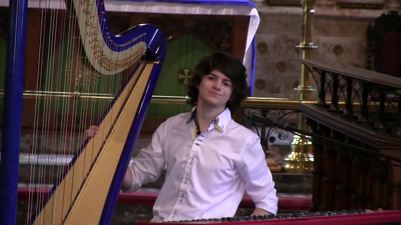 BEN CREIGHTON GRIFFITHS CONCERT Swing and Jazz Harp - YouTube