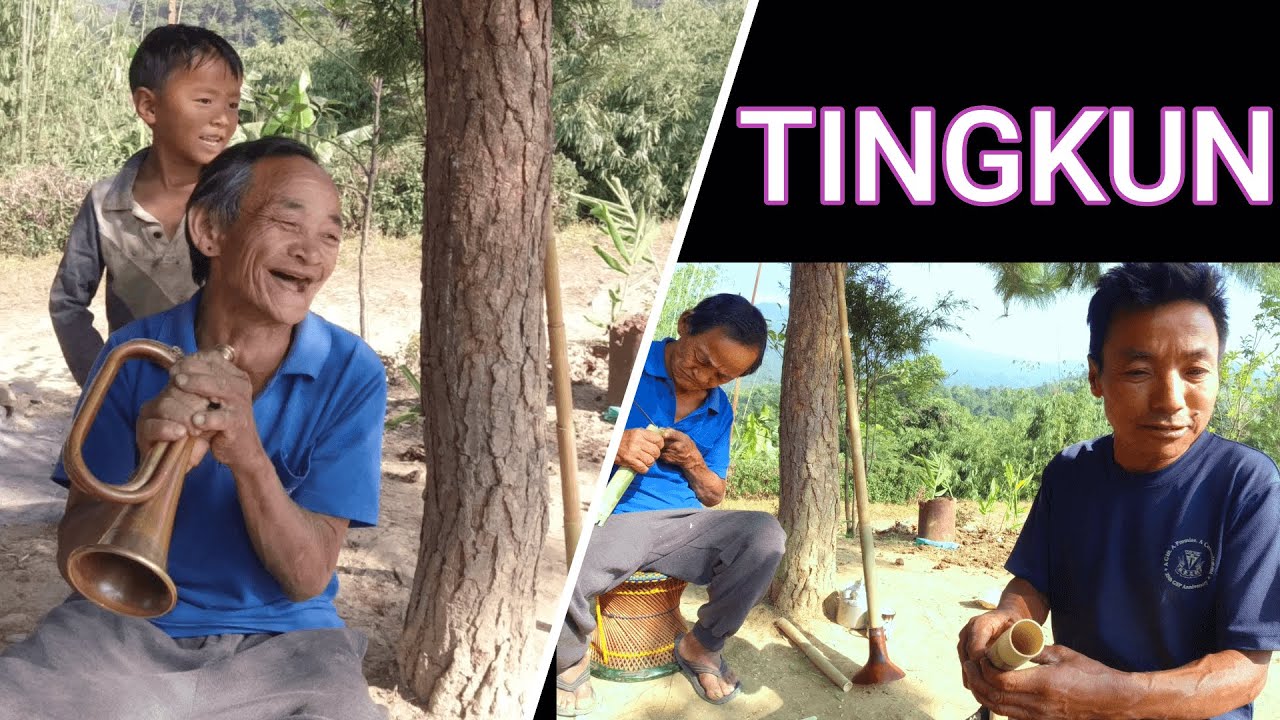 Bamboo Trumpet / Liangmai Indigenous Trumpet Naga Tribe Instrument ...