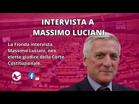 Intervista a Massimo Luciani - YouTube