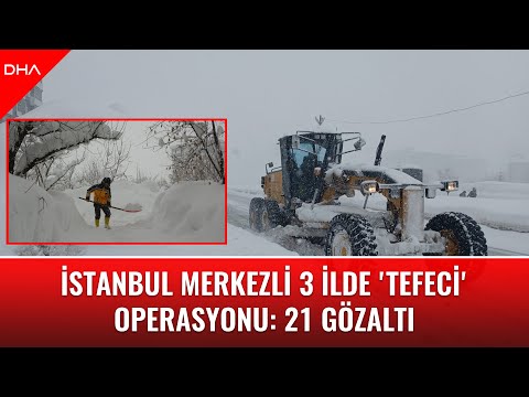 Bitlis'te 211 köy ve mezra yolu kapandı; kar kalınlığı 152 santimetreye ulaştı