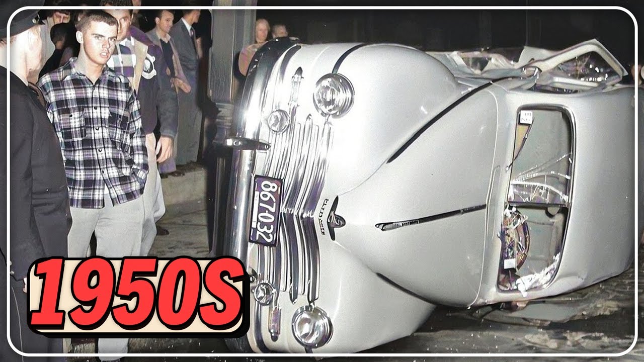 When Old Classic Cars Crashed | Crash Chronicles - YouTube