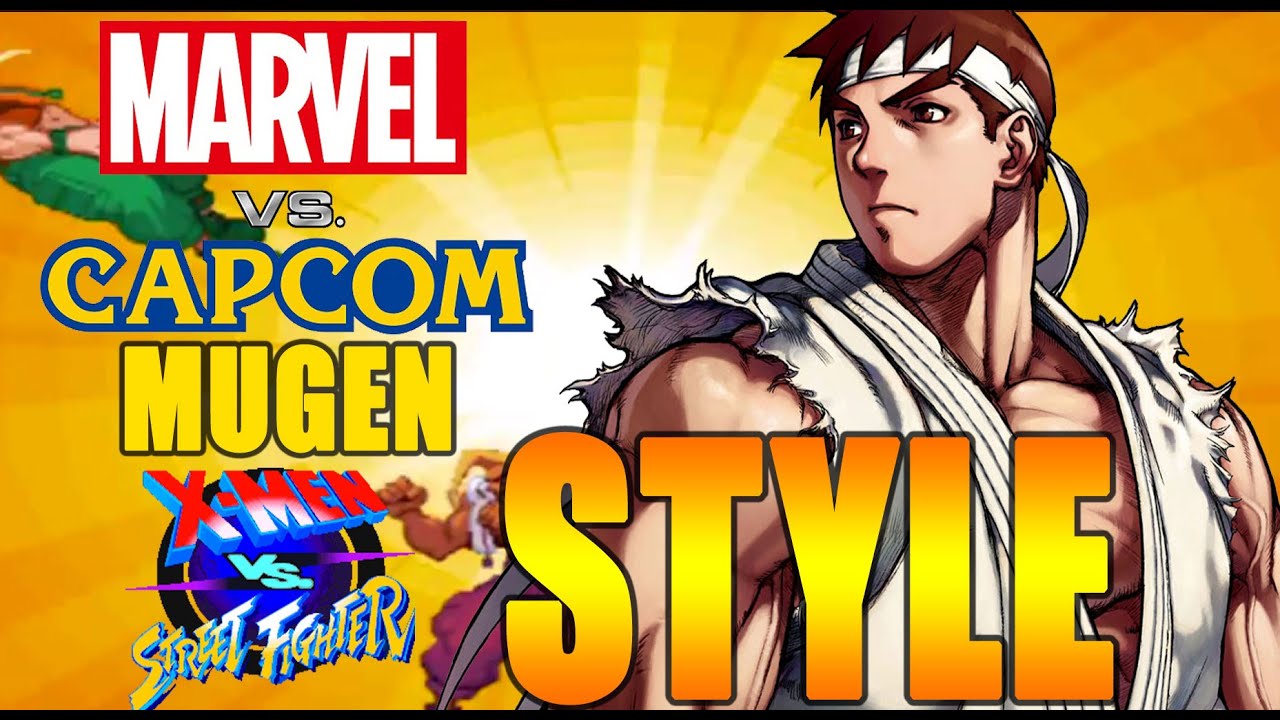 Marvel vs. Capcom Mugen: X Men vs. Street Fighter Style Session (Part3 ...
