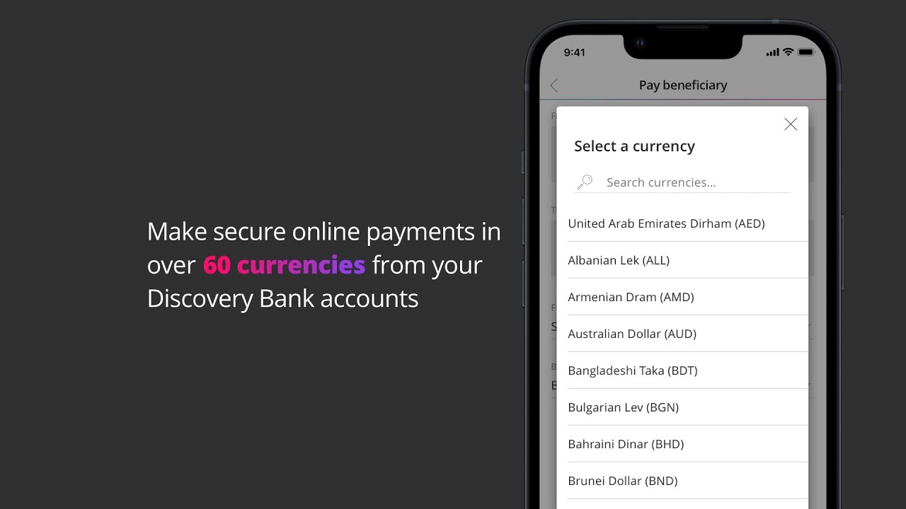 How to add a beneficiary for international payments - YouTube