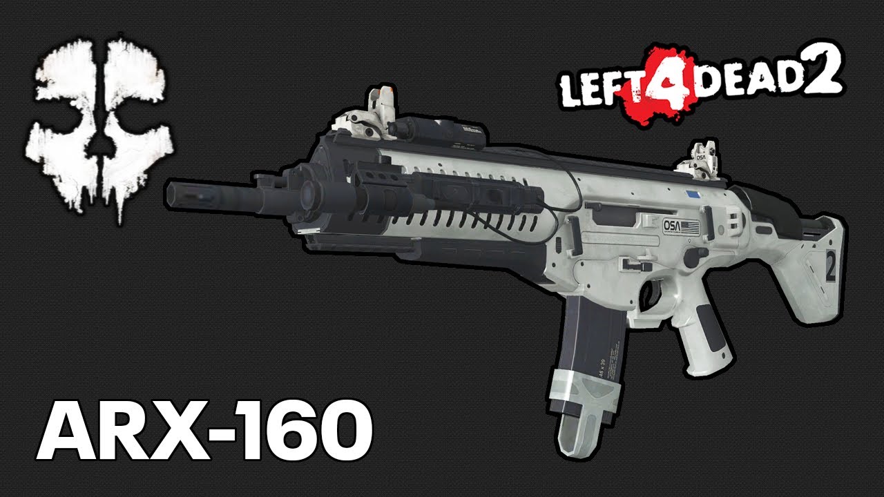 CoD: Ghosts's ARX-160 in - Left 4 Dead 2 - Desert Rifle Mod - YouTube