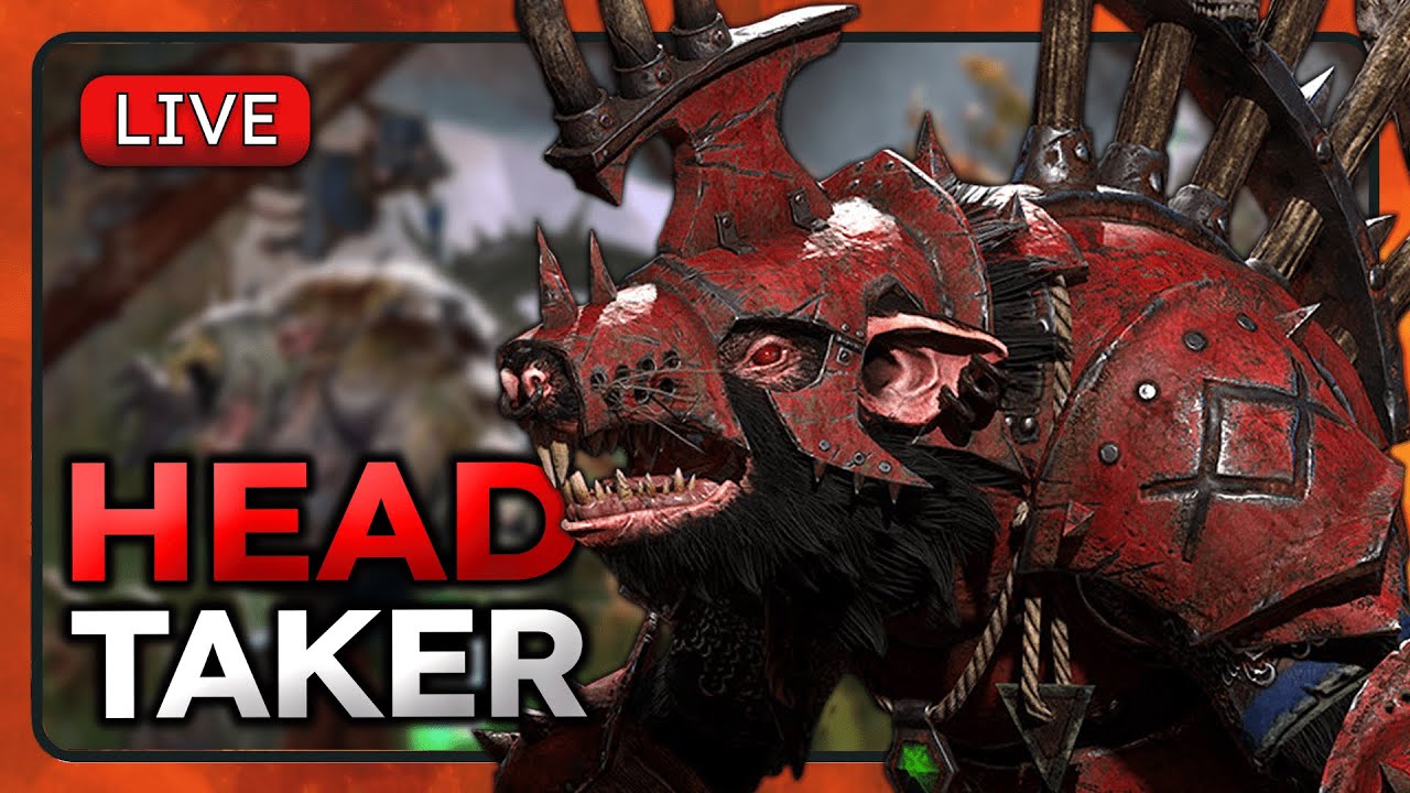 Queek Headtaker Legendary part 2 - Total war Warhammer 3 - YouTube