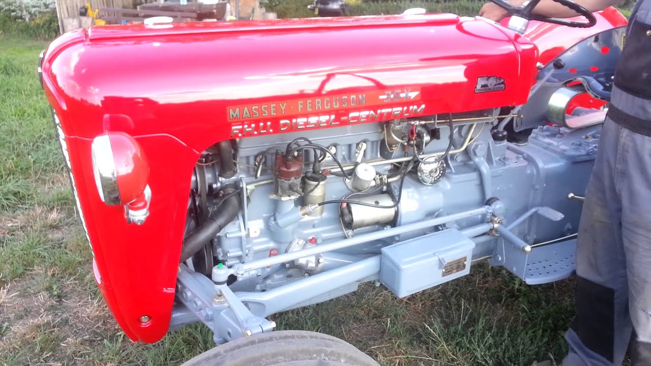 Massey Ferguson 35 Diesel Centrum - YouTube