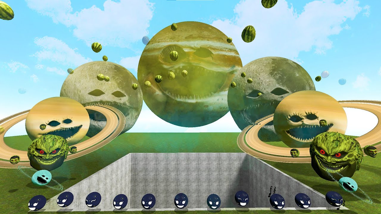 NEW JUPITER WAKES UP VS MOON WAKES UP VS SATURN WAKES UP VS URANUS ...