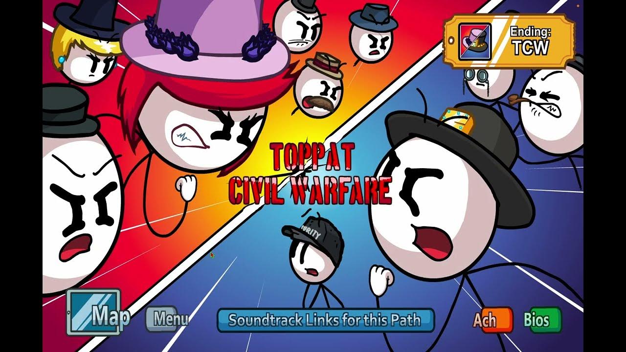 Toppat Civil Warfare - The Henry Stickmin Collection | Completing the Mission - YouTube