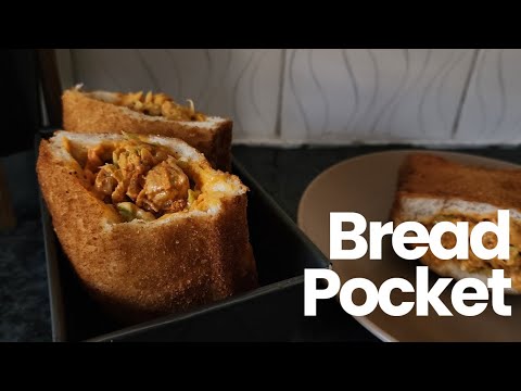 Have You Ever Made A Bread Pocket Sandwich Like This? - YouTube