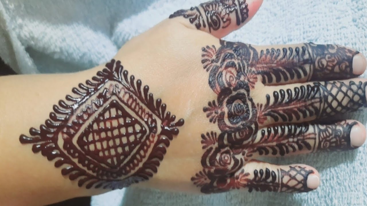 Learn How To Rose Flower Making Heena Desing 2024||Unique Flowers ...