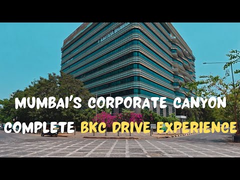4K BKC Drive: Mumbai's Modern Marvel: Daytime Tour Through BKC's ...