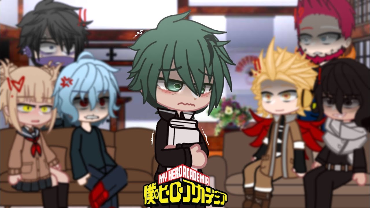 Pro heros + Lov react to Izuku Midoriya | Part - 1 | MHA/BNHA | gacha ...