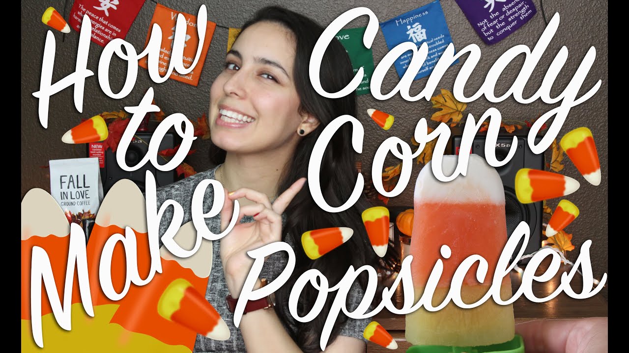 How to Make Candy Corn Popsicles - YouTube