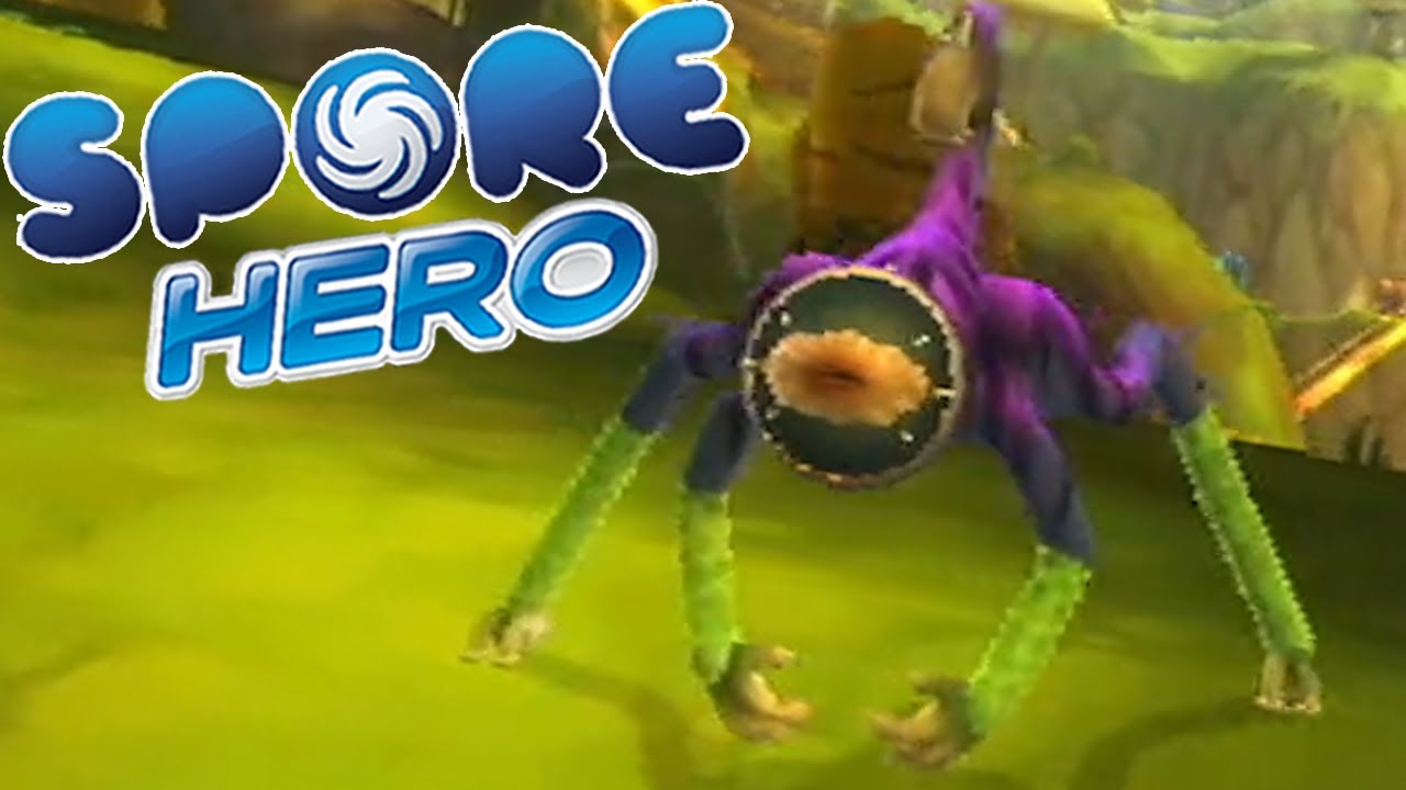 Evolving into an Abomination in Spore Hero - YouTube