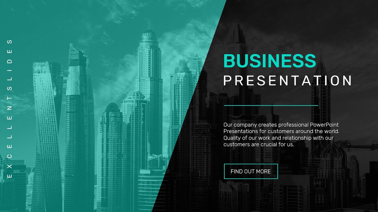 How to create BUSINESS PRESENTATION in PowerPoint - YouTube
