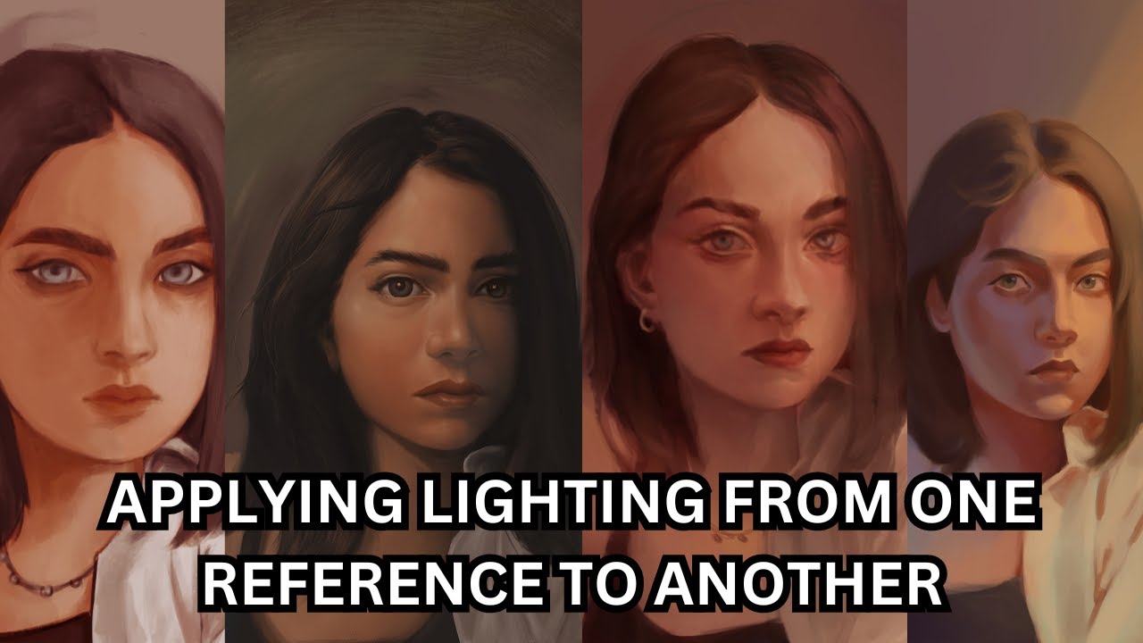 Applying lighting from one reference into another is TOUGH | Basics of ...