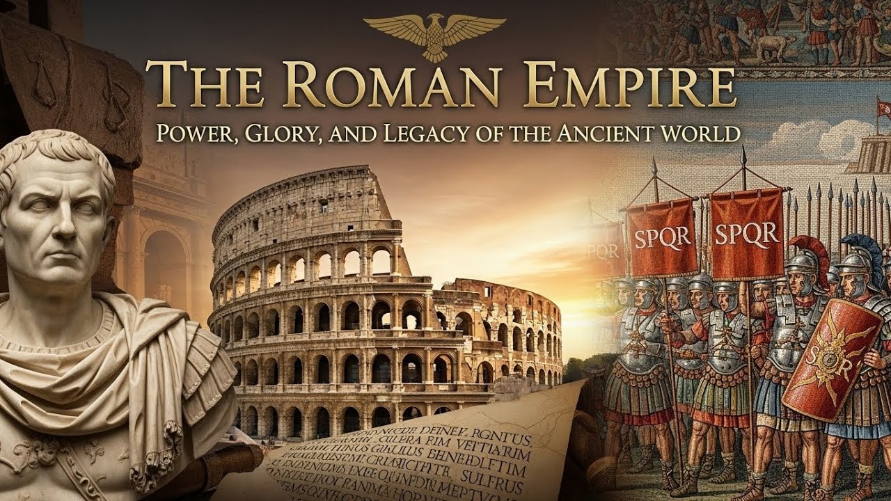 The Roman Empire Power, Glory, and Legacy of the Ancient World - YouTube
