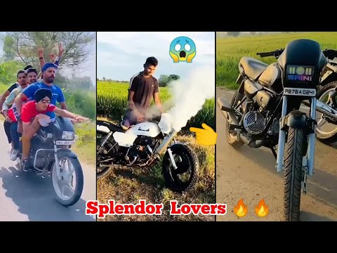 Modified Splendor plus bike in Punjab | Splendor Lovers - YouTube