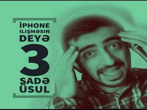 IPHONE SAHIBLƏRİNƏ 3 MƏSLƏHƏT