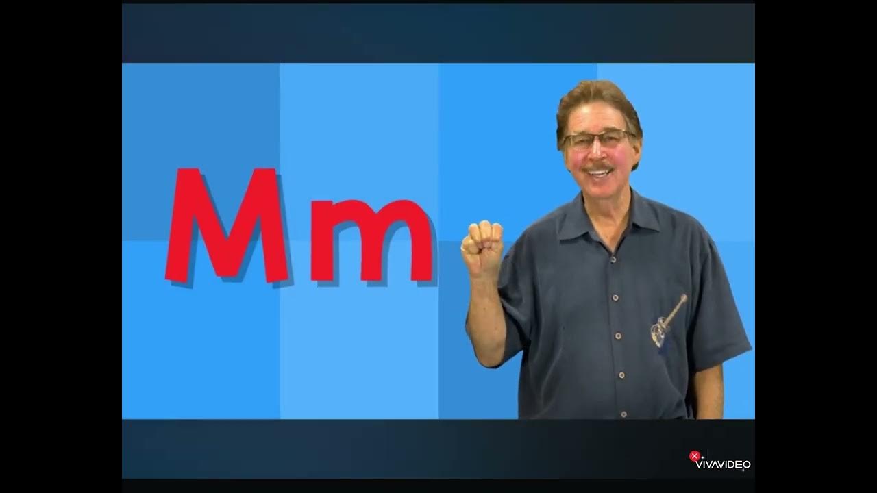 See It Say It Sign It | Letter Sounds | ASL Alphabet | Jack Hartmann ...