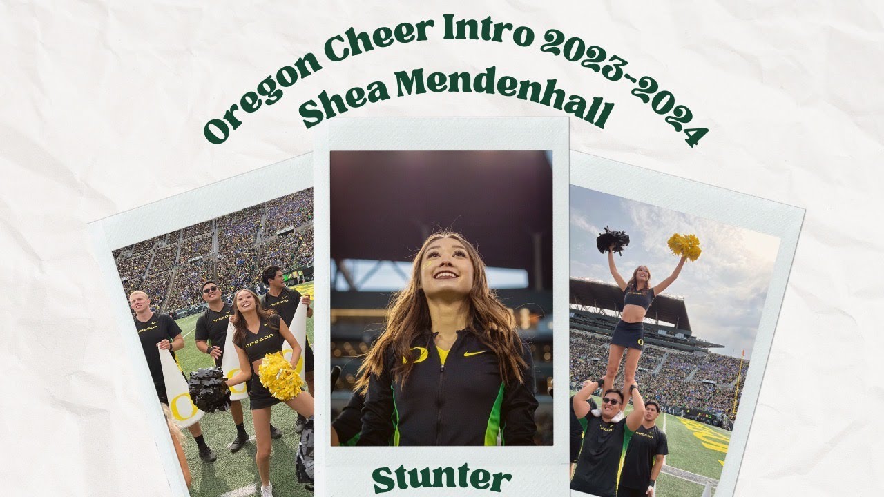 University of Oregon Cheer Intro 2023-2024 - YouTube