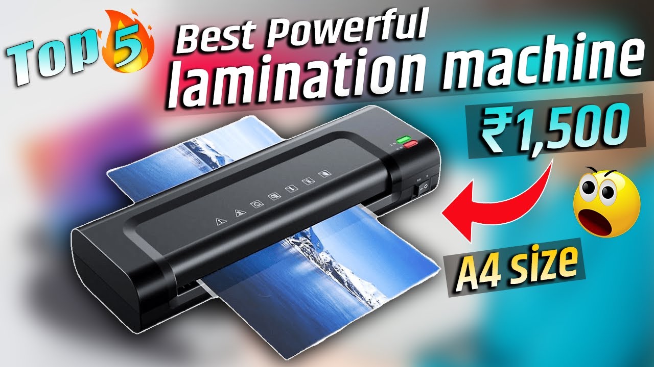 Top 5 best lamination machine in india |⚡| best lamination machines ...