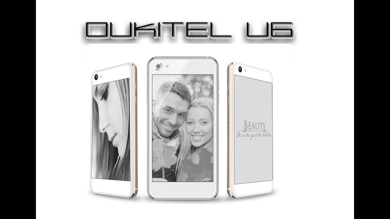 Oukitel U6 dual screen phone (Official) - YouTube