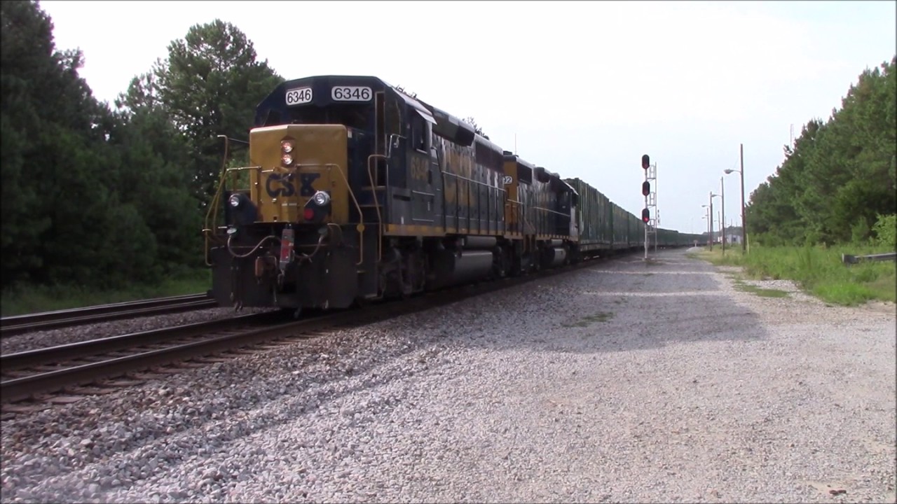 CSX 6346 LEADS F778 05 - YouTube