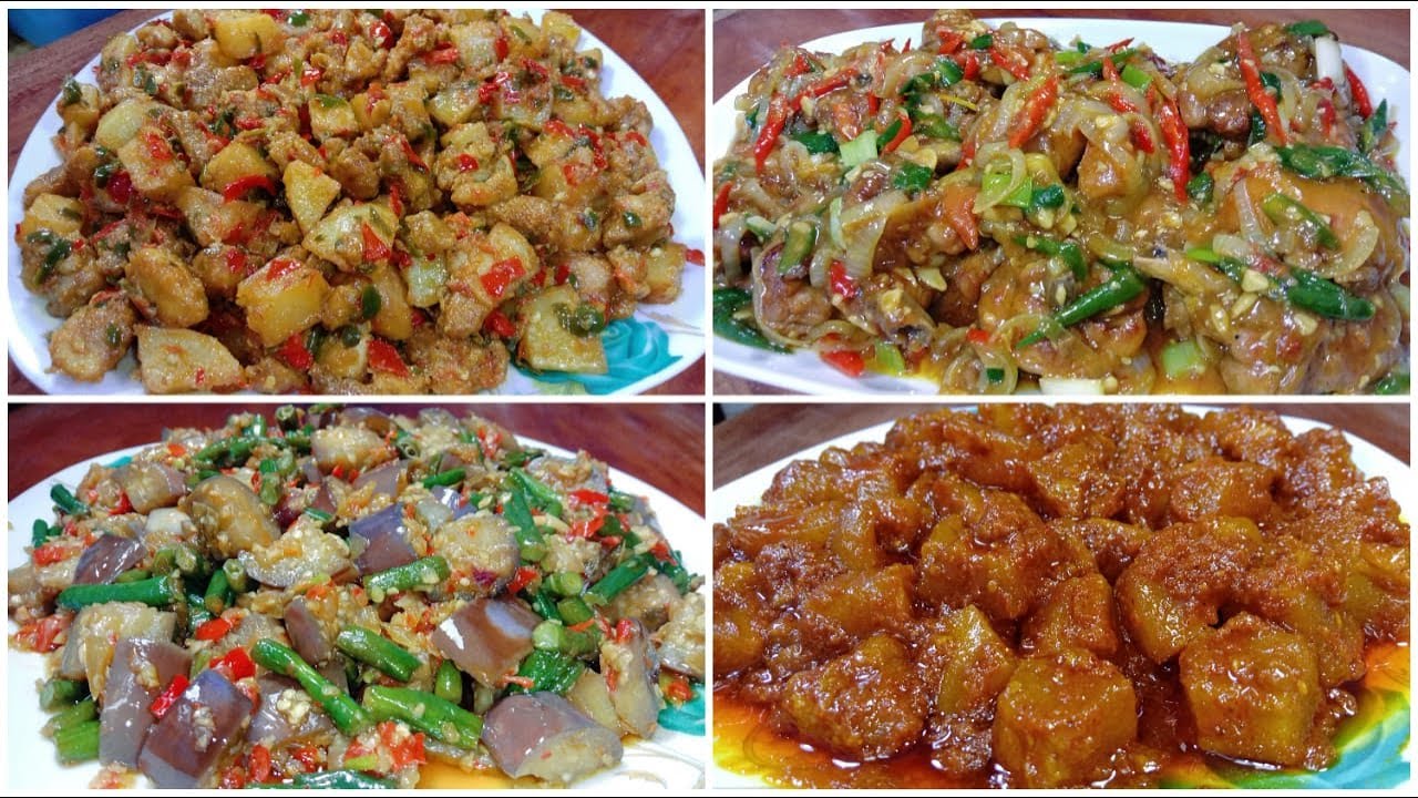 4 ANEKA MASAKAN YANG ENAK'NYA GAK NANGGUNG NANGGUNG, NASI 2 PIRING GAK ...