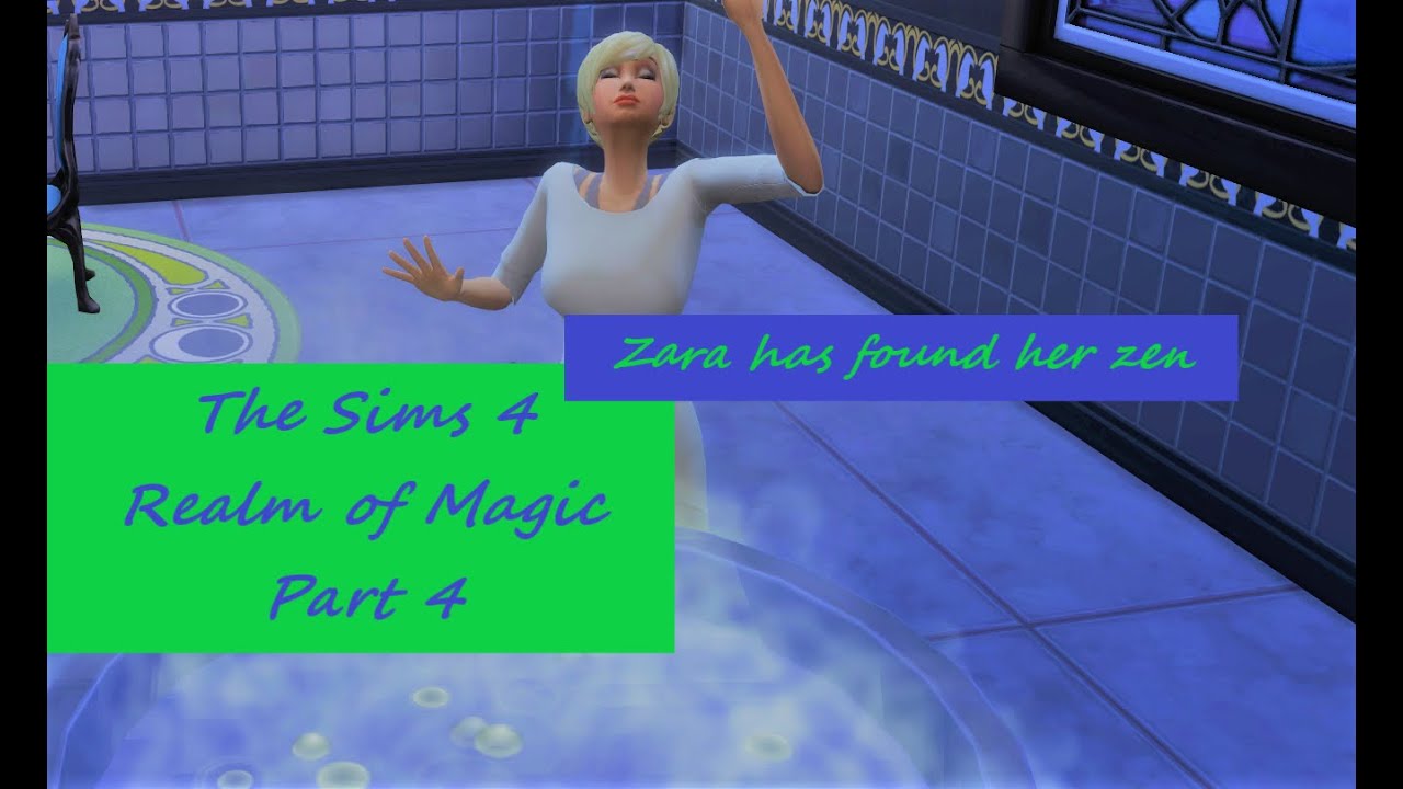 Zara is learning to be mischievous. The Sims 4 Realm of Magic Part 4 ...