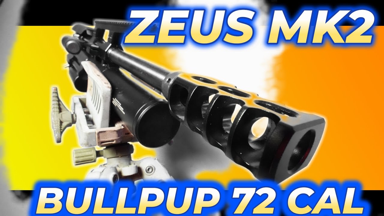 First LOOK at the AEA ZEUS Mk2 72 CAL BULLPUP! 18" SHORT BARREL Fits in ...