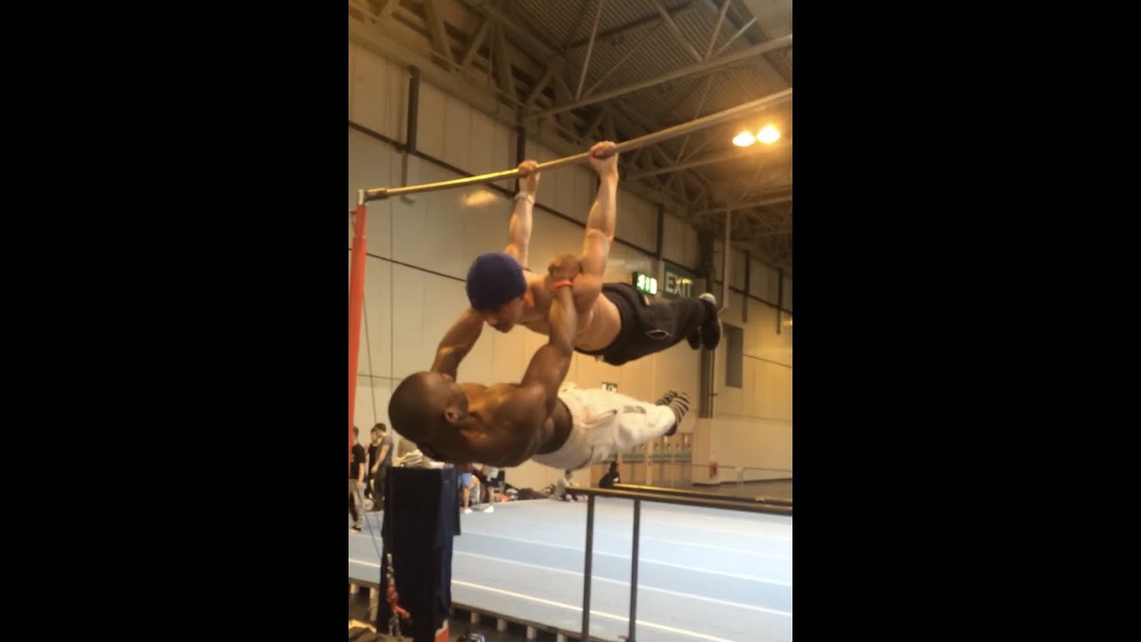 Front and back lever - YouTube