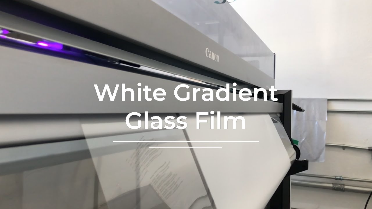 Intro to White Gradient Glass Film at MetWest - YouTube