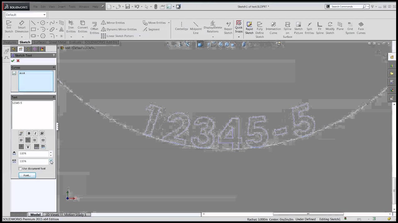 SOLIDWORKS Quick Tip- Construction Geometry (Part 3) - YouTube